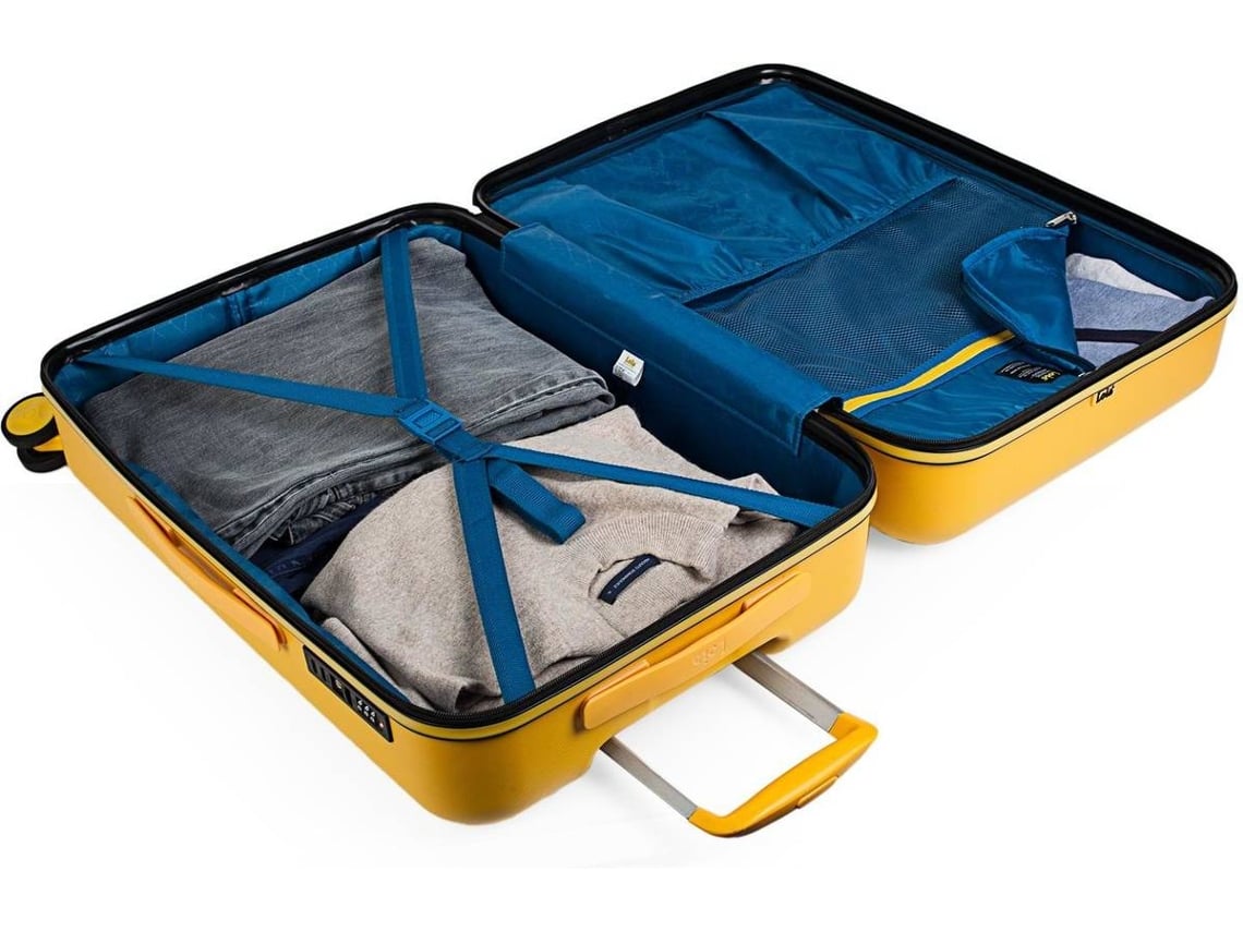 Mala de Viagem LOIS Pequena ABS (Cabine - 39 L - Amarelo) | Worten.pt
