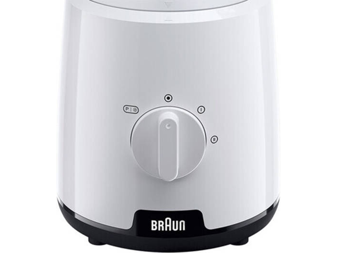 Liquidificador BRAUN JB1050WH (600 W - 1.5 L - Branco) | Worten.pt