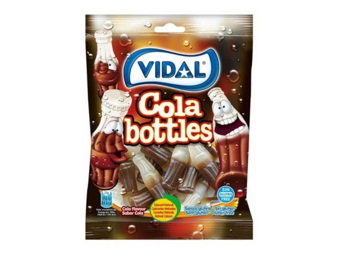 Gomas Vidal Saqueta Coca Colas Ácidas 100 g | Worten.pt
