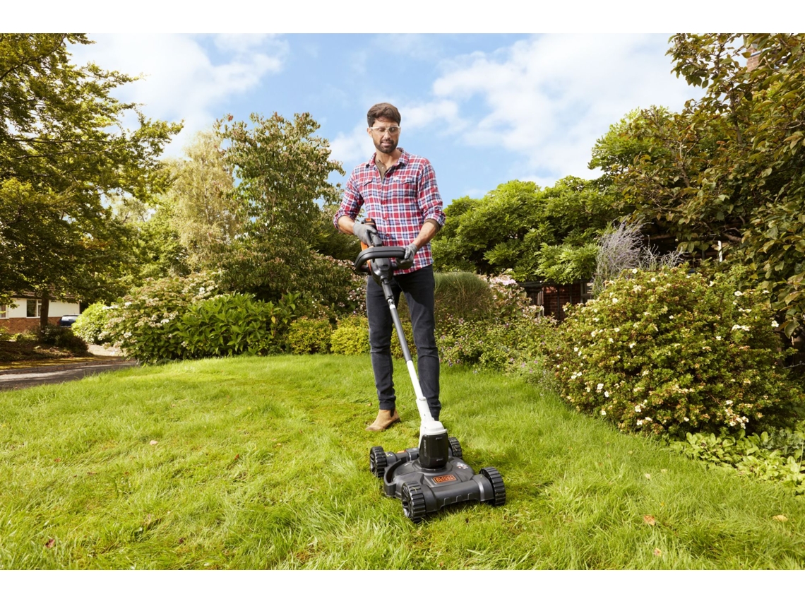 BLACK & DECKER Cm100-Xj - Base Para Aparador De GRAMa Com Rodas 3 Em 1 | Worten.pt