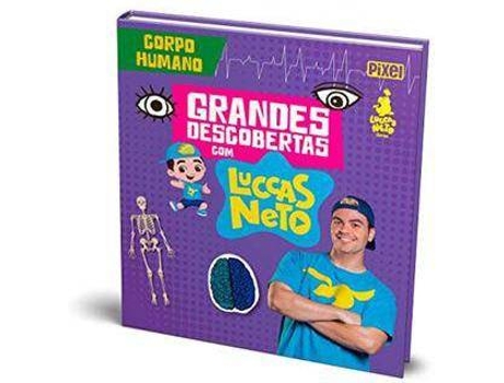 Livro Grandes Descobertas com Luccas Neto - Corpo Humano de Luccas Neto ...