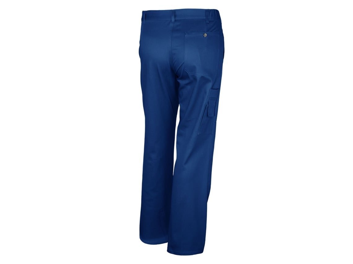 Calças de Trabalho QUALITEX WORKWEAR Basic Algodão (Azul - Tam: 110 ...