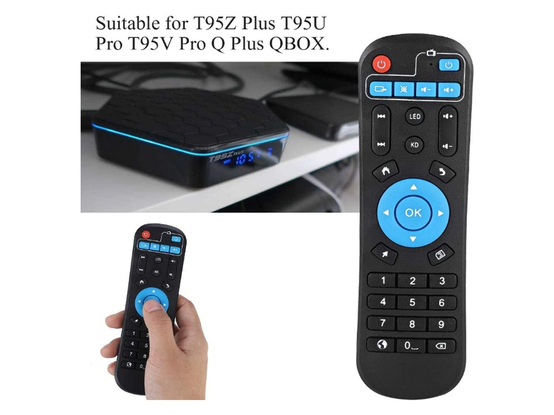 Comando para T95Z Plus T95U Pro T95V Pro Q Plus Qbox com Mais de 8 | Worten.pt