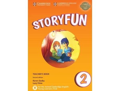 Livro storyfun for starters level 2 teacher's book with audio de karen ...