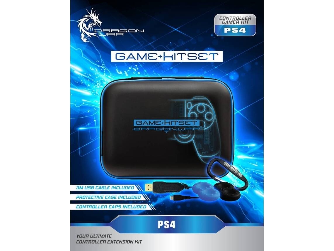 Kit PS4 DRAGON-WAR Controller Gamer | Worten.pt