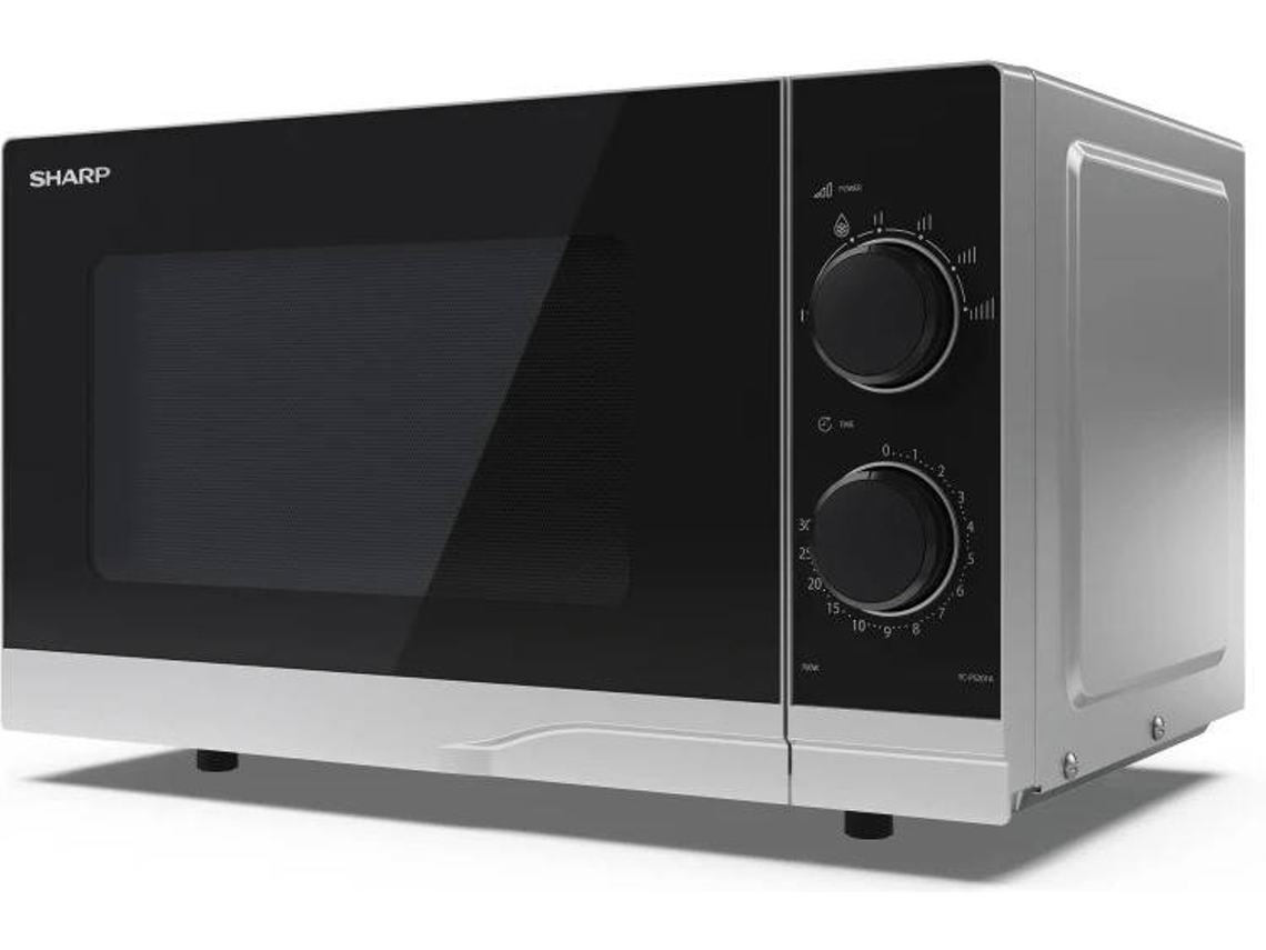 Micro-ondas Sharp YC-PS201AE-S (20 L - Sem Grill - Cinzento) | Worten.pt