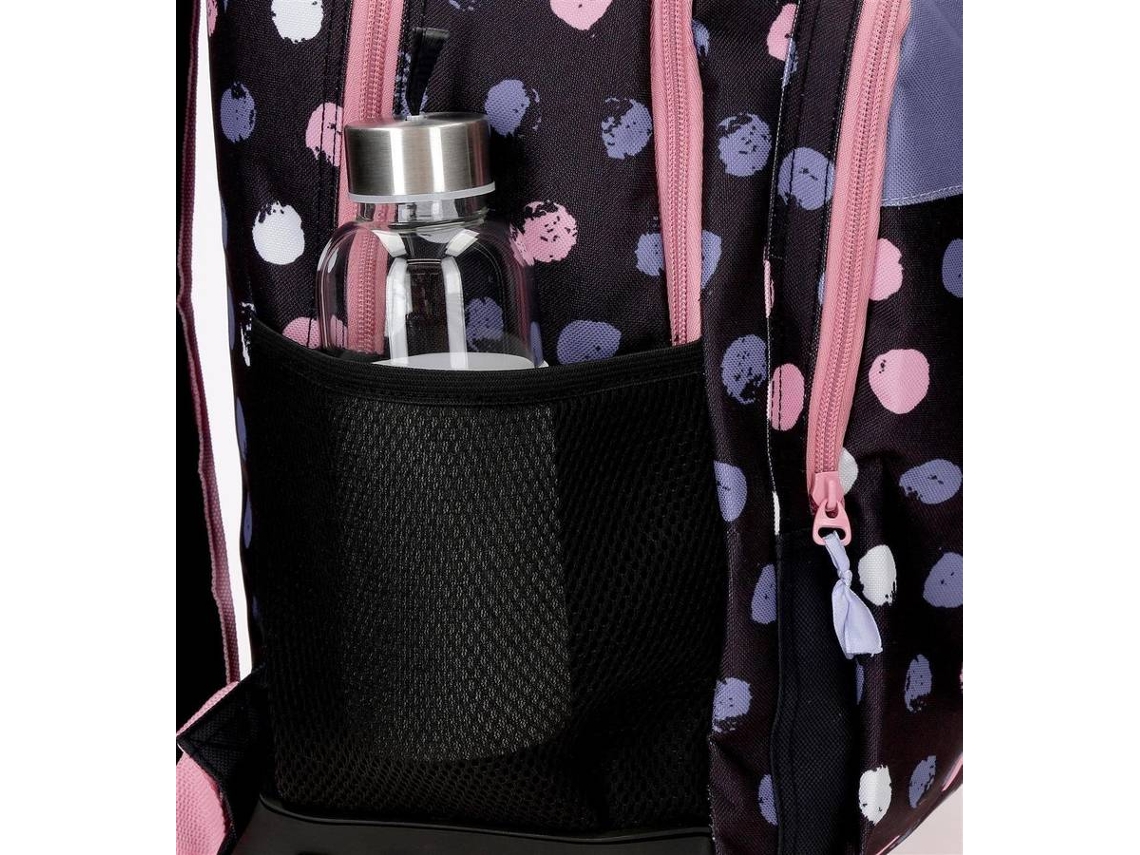 Mochila Escolar ROLL ROAD The Time Is Now Preto (27x33x11 cm) | Worten.pt