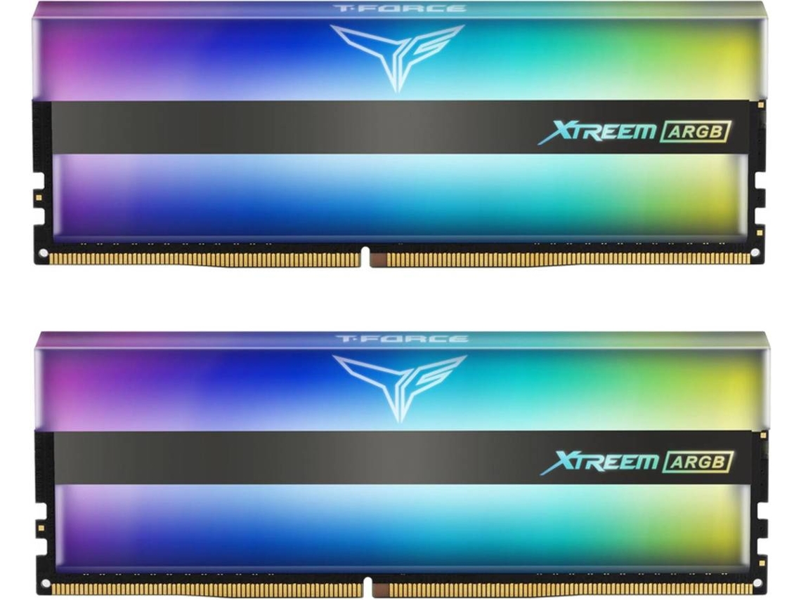 Memória RAM TEAM GROUP Xtreem ARGB Preto (2 x 8 GB - 3600 MHz - CL 18 ...