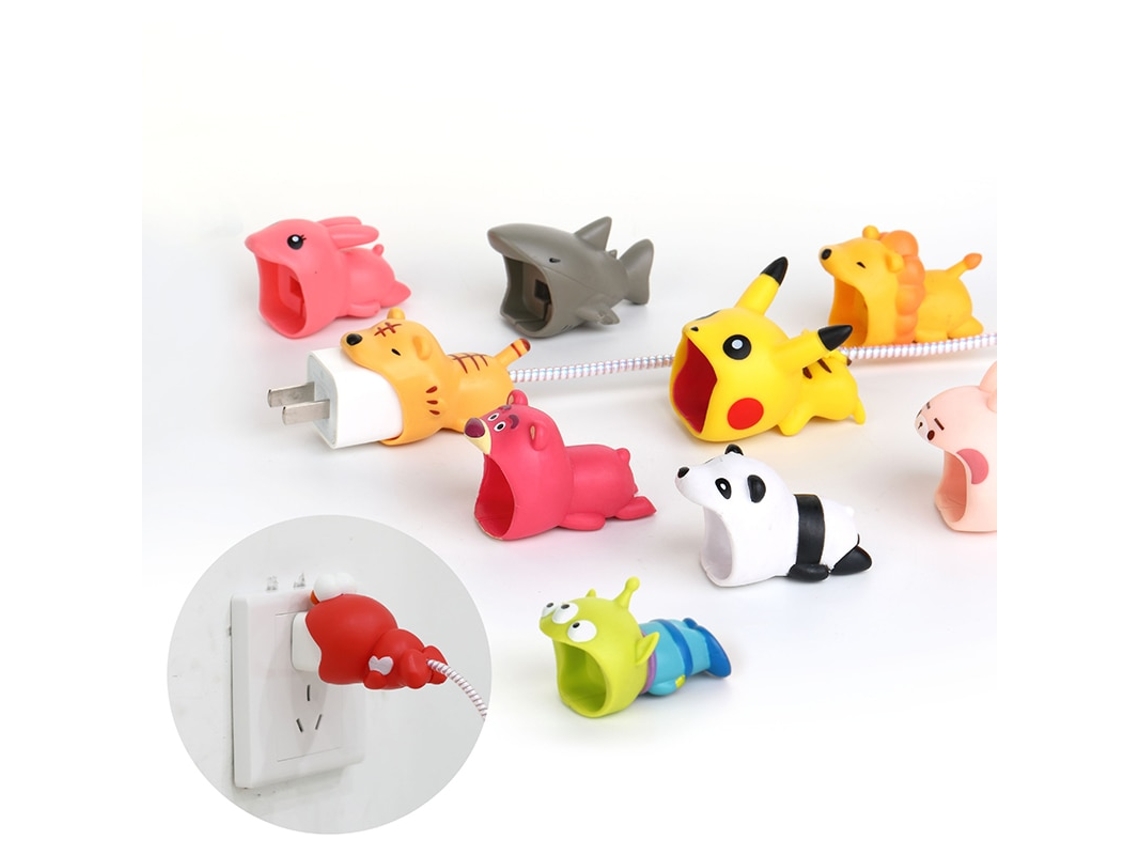 Kawaii One Piece Anime Usb Kabel Charger Plug Bite Protector Untuk ...