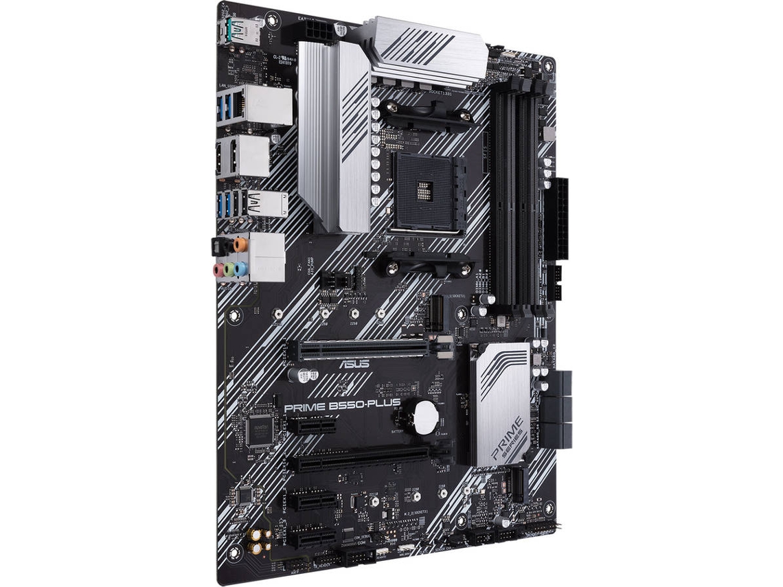 Motherboard ASUS PRIME B550-PLUS (Socket AM4 - AMD B550 - ATX) | Worten.pt