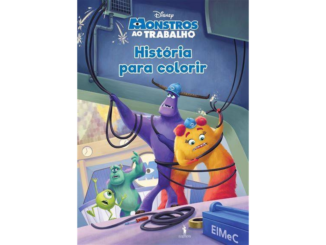 Livro Monstros ao Trabalho. História para Colorir de Matilde Castro e ...
