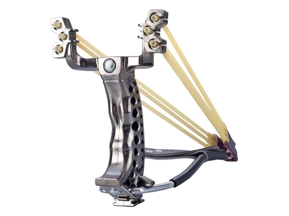 Poderoso Estilingue de Caça com Elástico[Bolsa de Estilingue] | Worten.pt