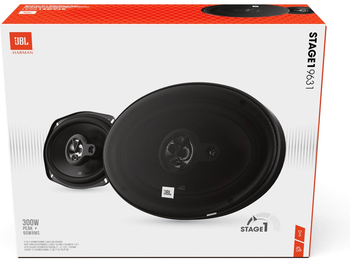 Colunas Auto JBL STAGE19631 | Worten.pt