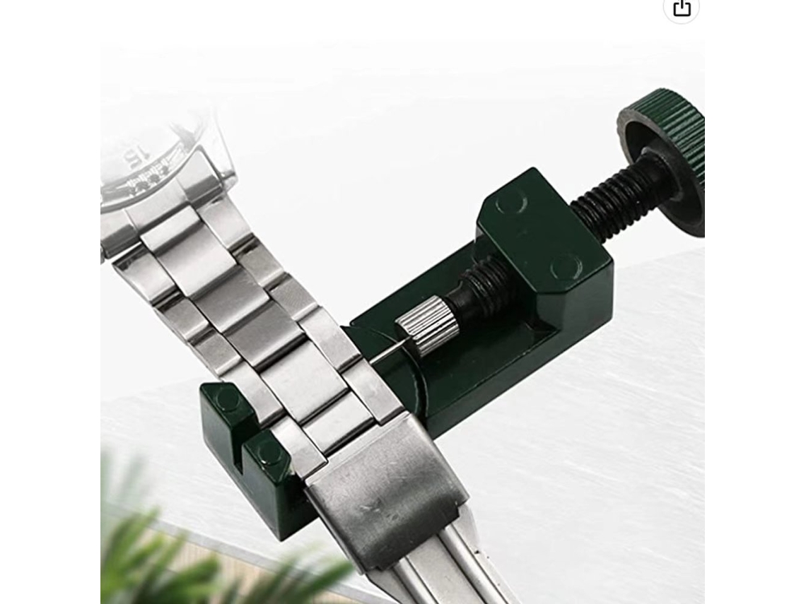 Watch Strap Link Pin Remover Watchmaking Watch Strap Tool With 3 Extra ...
