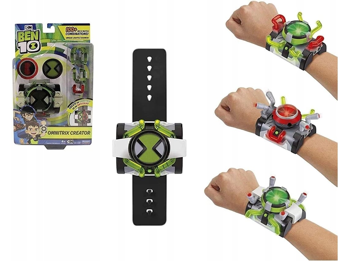 Set Deluxe Criador Omnitrix / Antitrix Batalha Como Ben Ou Kevin! Ben10 ...