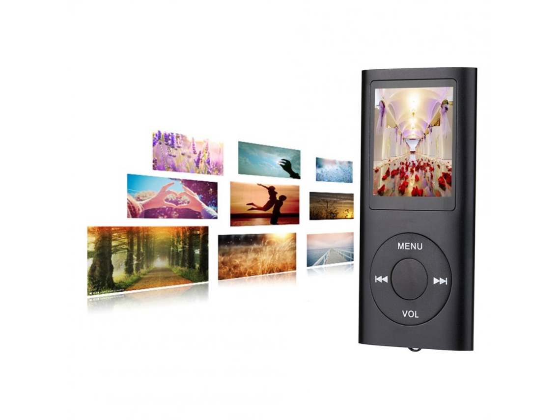 Leitor MP3 de 1,8 Polegadas Tocando Música Gravador de Rádio Fm ...