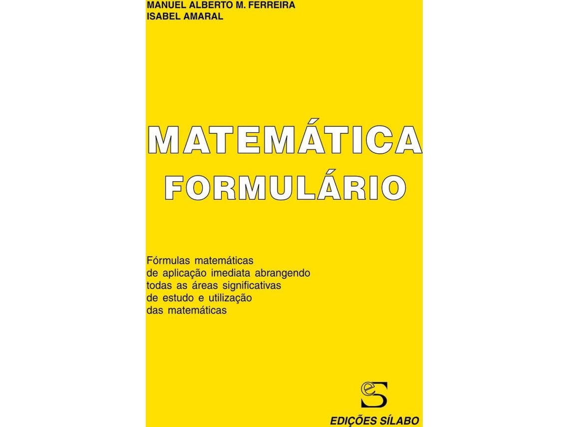 Livro Formulário de Matemática - 12ª Edição (Português) | Worten.pt