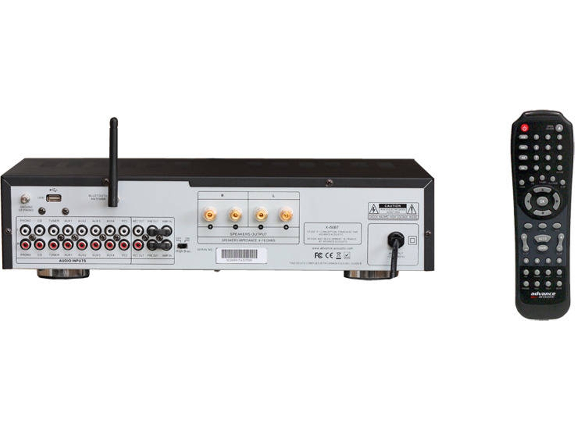Amplificador Stereo ADVANCE ACOUSTIC X-I50BT | Worten.pt