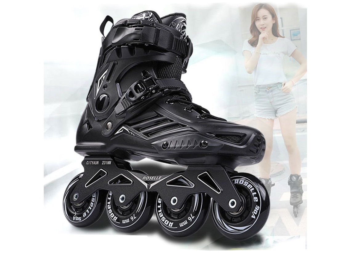 Patins em Linha SLOWMOOSE (Preto - 45) | Worten.pt