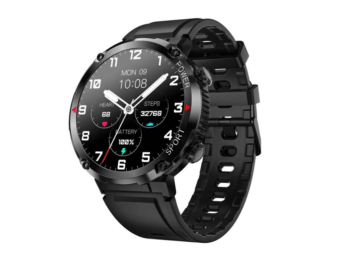 Smartwatch CHRONUS Zeus pro Função Multidesportiva com Ecrã HD de 1,6 ...