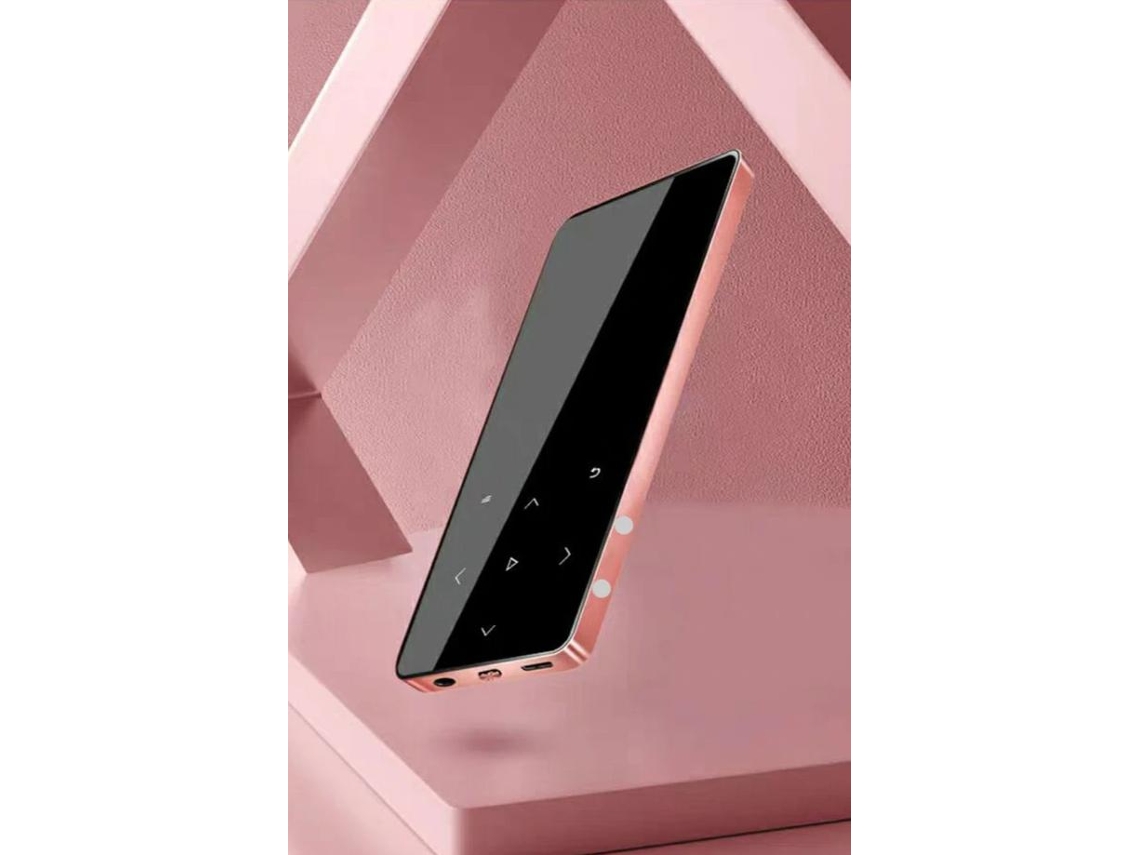 Mp4 Player com Alto-Falante Bluetooth[Rosa / 4Gb] | Worten.pt