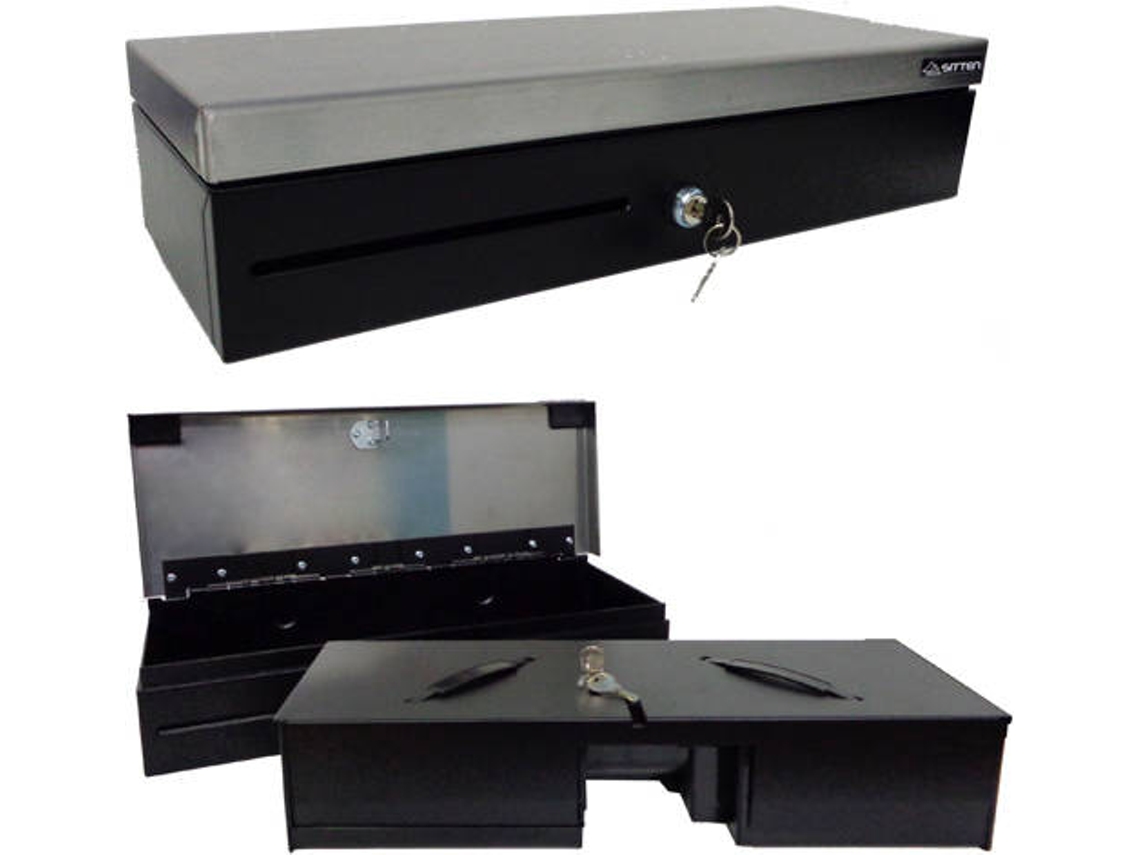 Gaveta POS vertical SITTEN HS-170B (Preto - Tampa em Inox) | Worten.pt