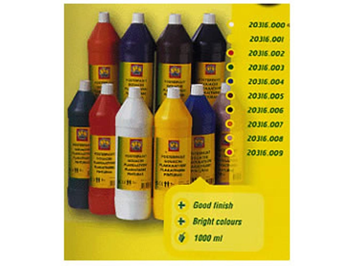 Tinta Preta para Pintura 1 Litro Fingerpaint | Worten.pt