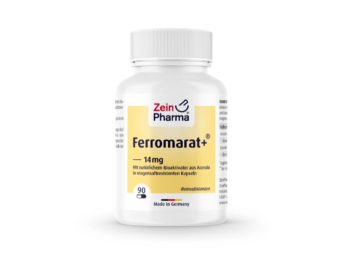 Ferro Fumarato 14mg (90 cápsulas) | Worten.pt