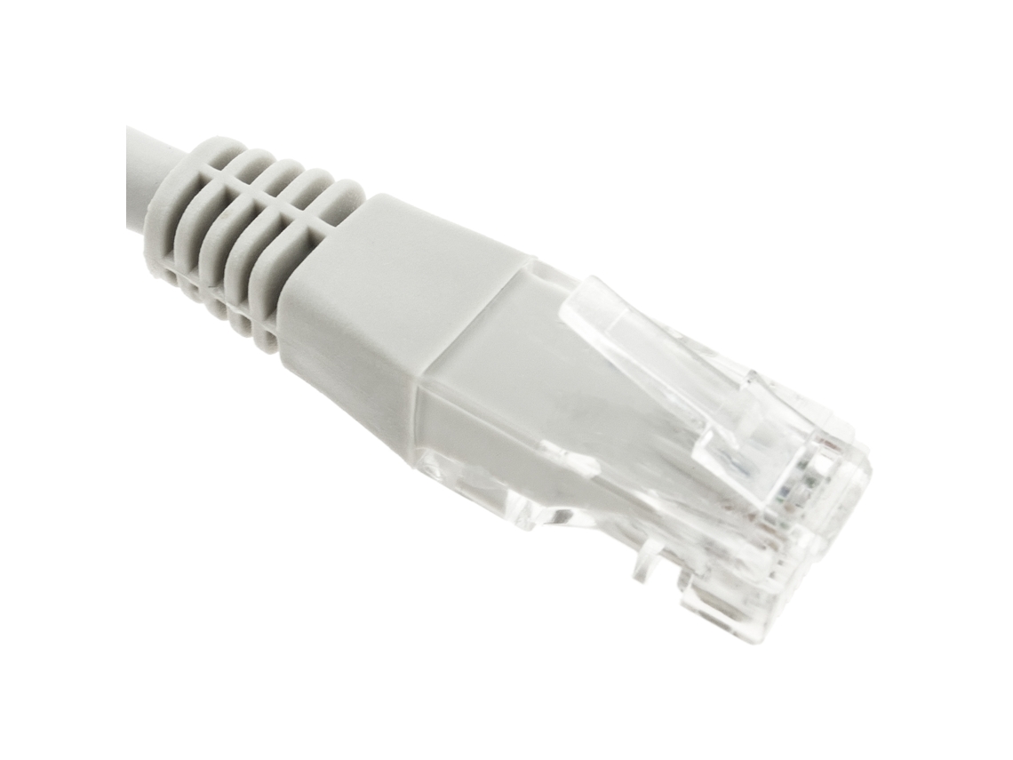 Cabo de Rede Ethernet BEMATIK Lan Utp Rj45 Cat.6 Cinza 1M | Worten.pt