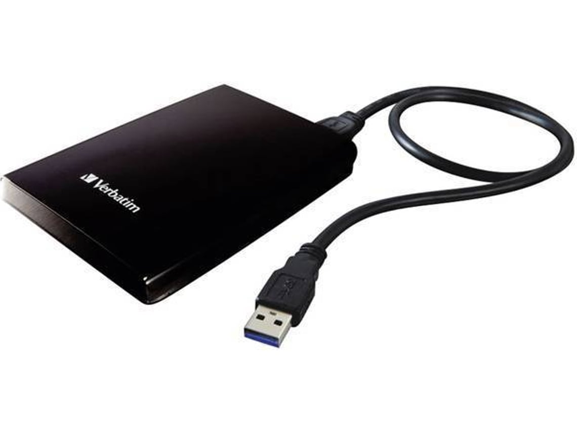 Disco Externo HDD VERBATIM Store 'n' Go (2 TB - USB 3.0 - Preto ...