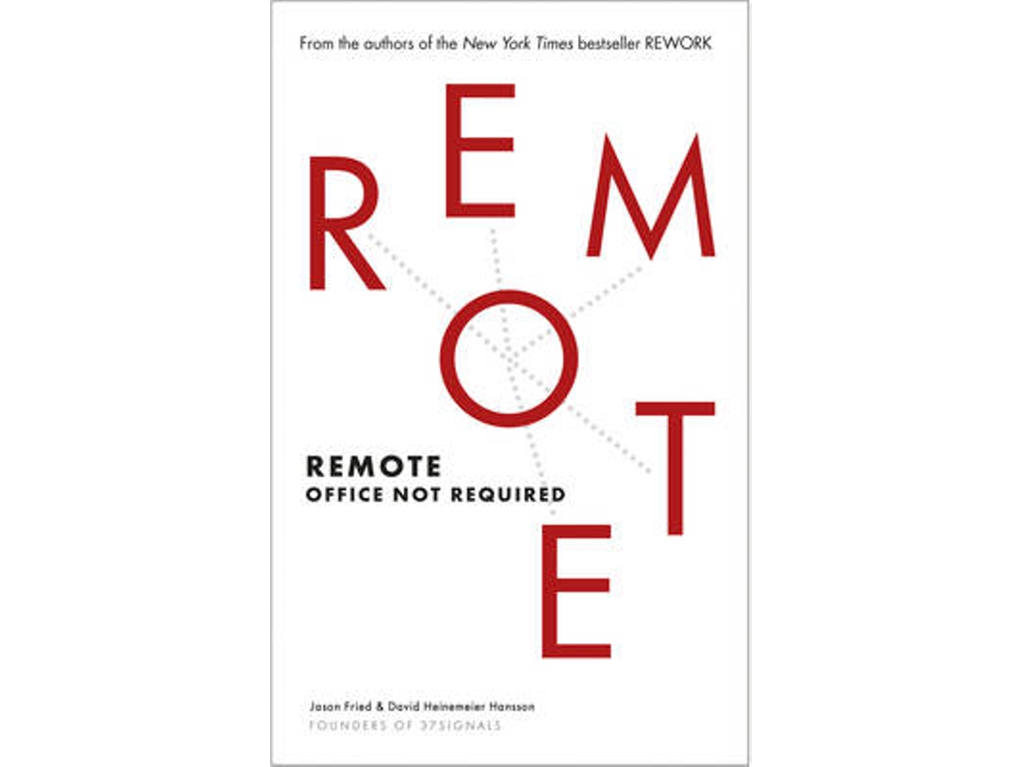 Livro remote de david heinemeier hansson,jason fried (inglês) | Worten.pt