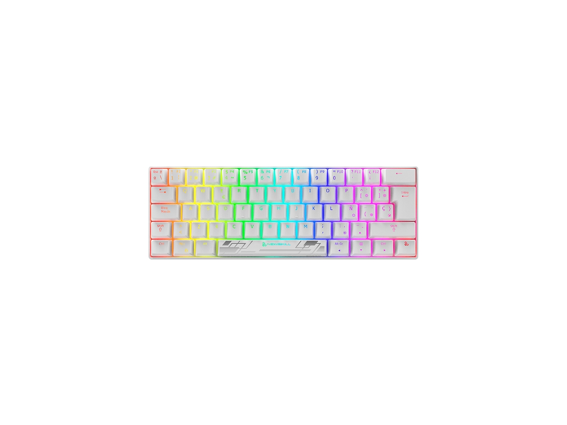Teclado Gaming NEWSKILL Pyros Speed Pro Ivory RGB | Worten.pt