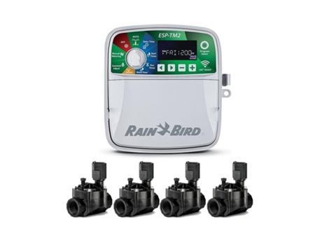 Programador elétrico de irrigação automática ESP-TM2 4 zonas internas ...
