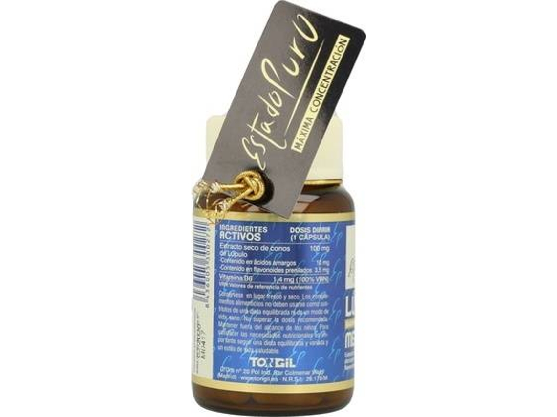 Suplemento Alimentar ESTADO PURO Lúpulo Meno-Duo (30 cápsulas) | Worten.pt