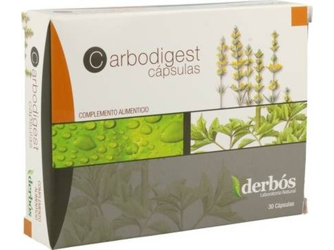 Suplemento Alimentar DERBÓS Carbodigest (30 cápsulas de 375g) | Worten.pt