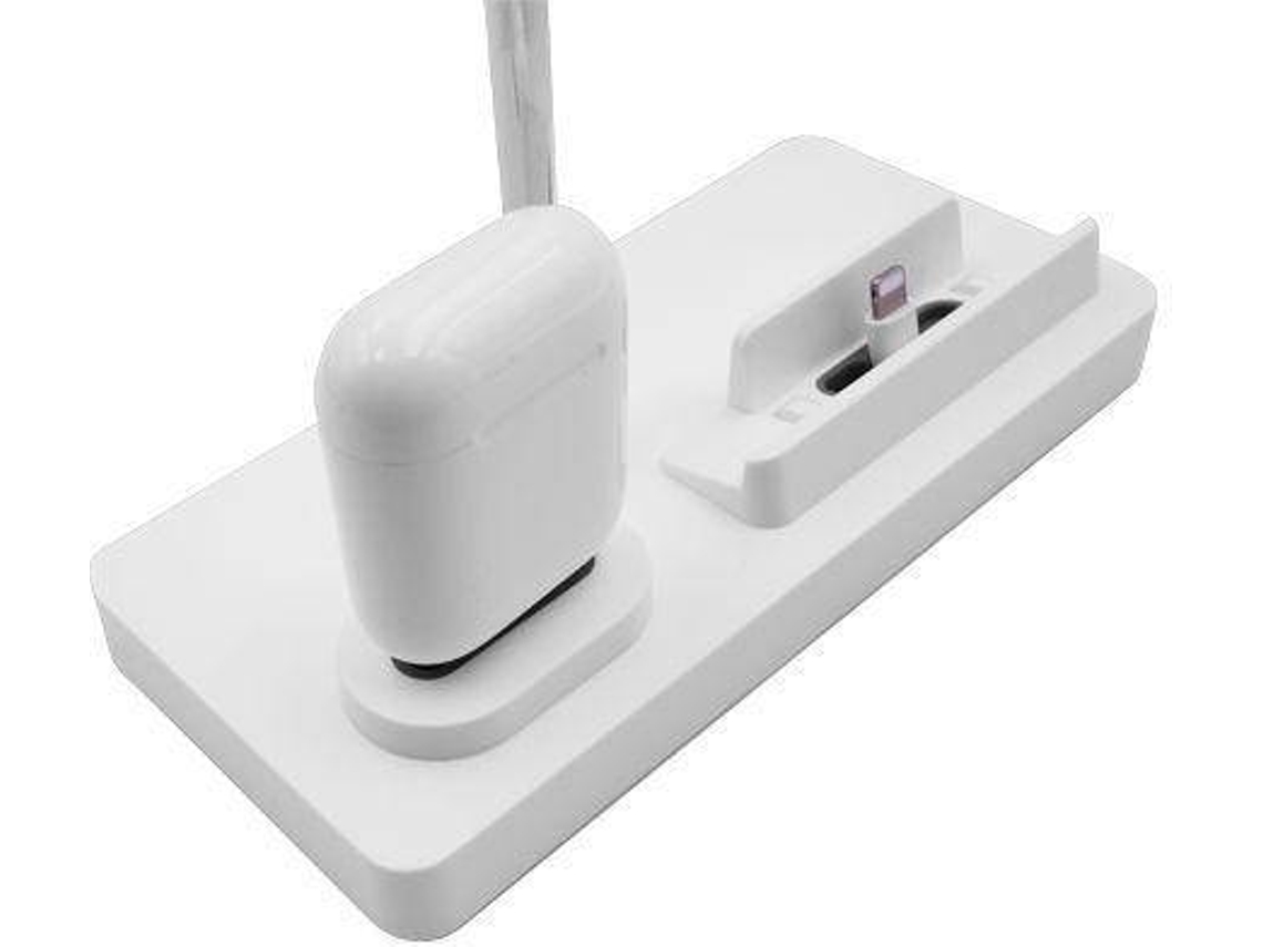 Carregador wireless MACALLY 3 em 1 Branco | Worten.pt