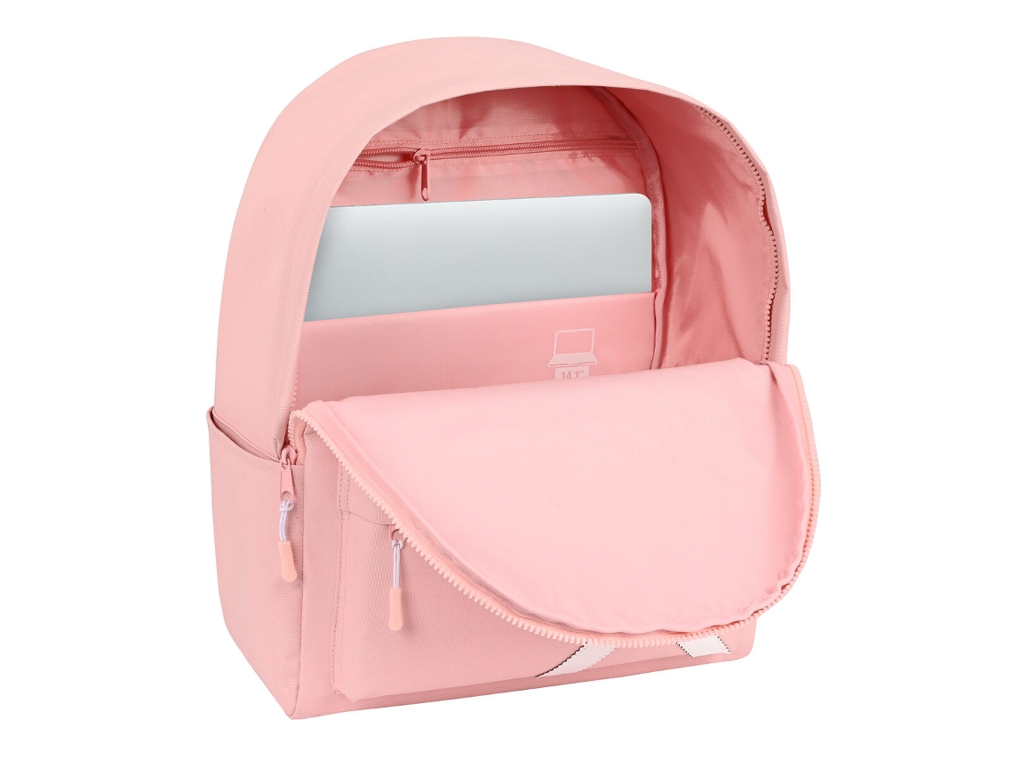 Mochila para Notebook MUNICH Makeup Cor de Rosa 31 x 40 x 16 cm | Worten.pt