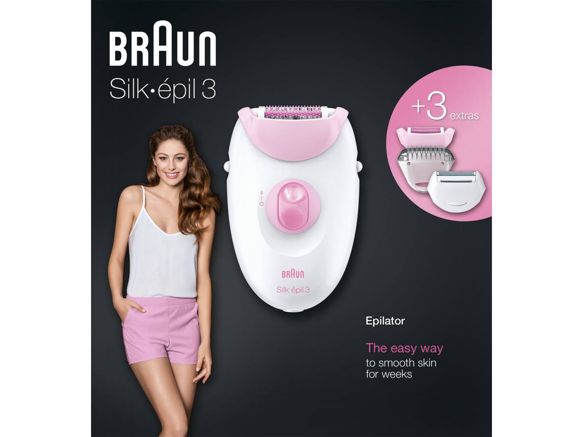 Depiladora BRAUN Silk Épil 3270 (Arranque - Multi-zonas - Corrente ...