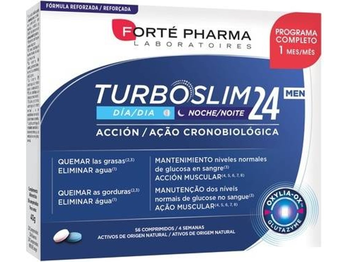Suplemento Alimentar FORTÉ PHARMA Turboslim (56 comprimidos) | Worten.pt