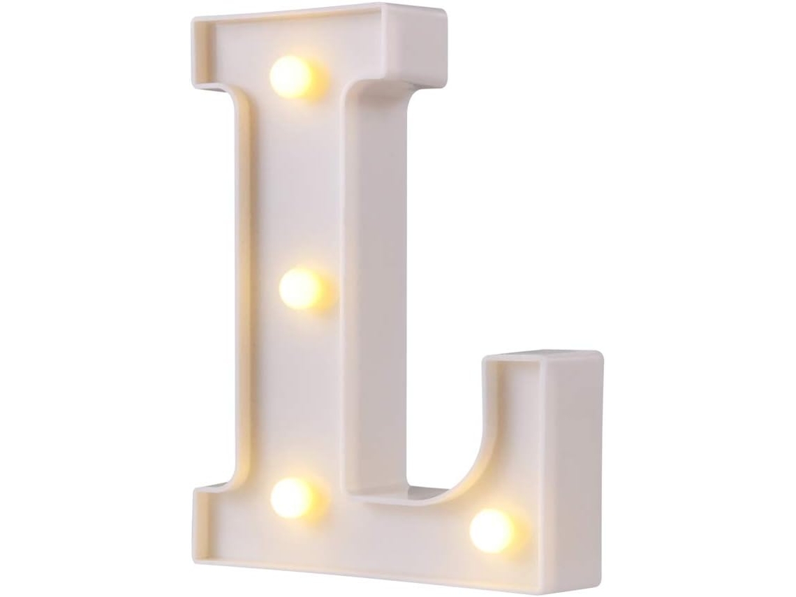 Lanterna De Led [Letra L-21] Luzes De Letras De Letreiro De Led 26 ...