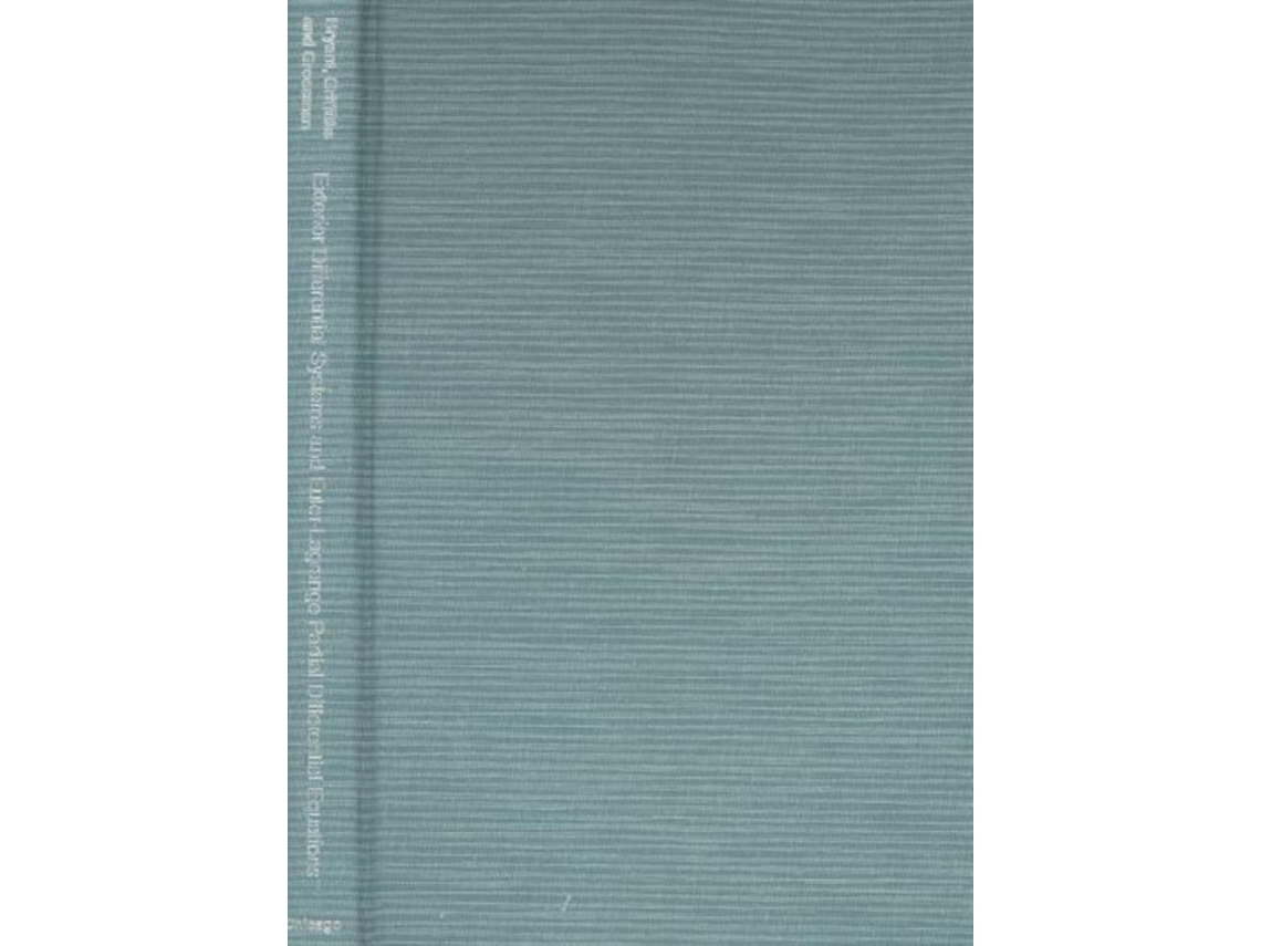 Livro Exterior Differential Systems And Euler Lagrange Partial Differential Equations De Robert