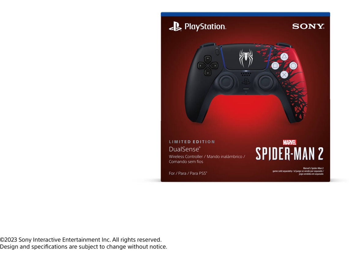 Comando PS5 Dualsense Spider Man2 | Worten.pt