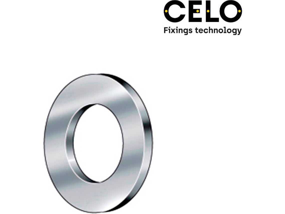 Caixa 500Un CELO Anilha Lisa Din.Ref 125A 6 Zincado | Worten.pt