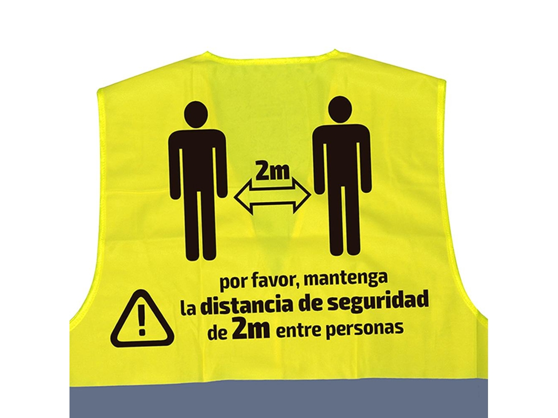 Chaleco De Alta Visibilidad Serigrafiado - 2 Metros | Worten.pt