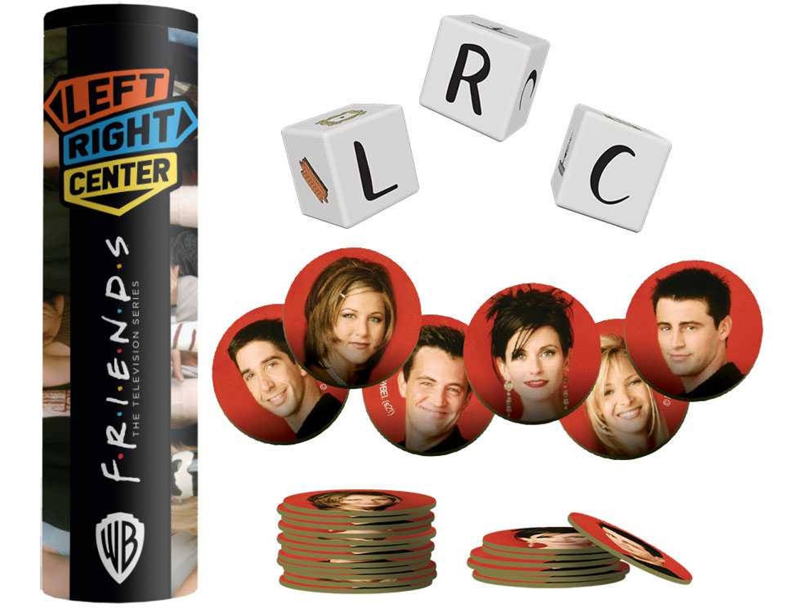 Jogo de Tabuleiro USAOPOLY Friends Left Right Center (6 anos) | Worten.pt