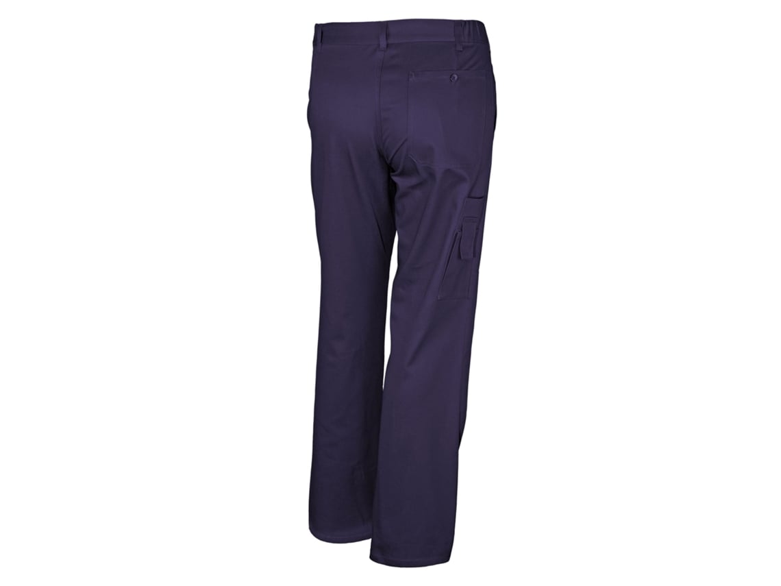 Calças de Trabalho QUALITEX WORKWEAR Basic Algodão (Azul - Tam: 62 ...