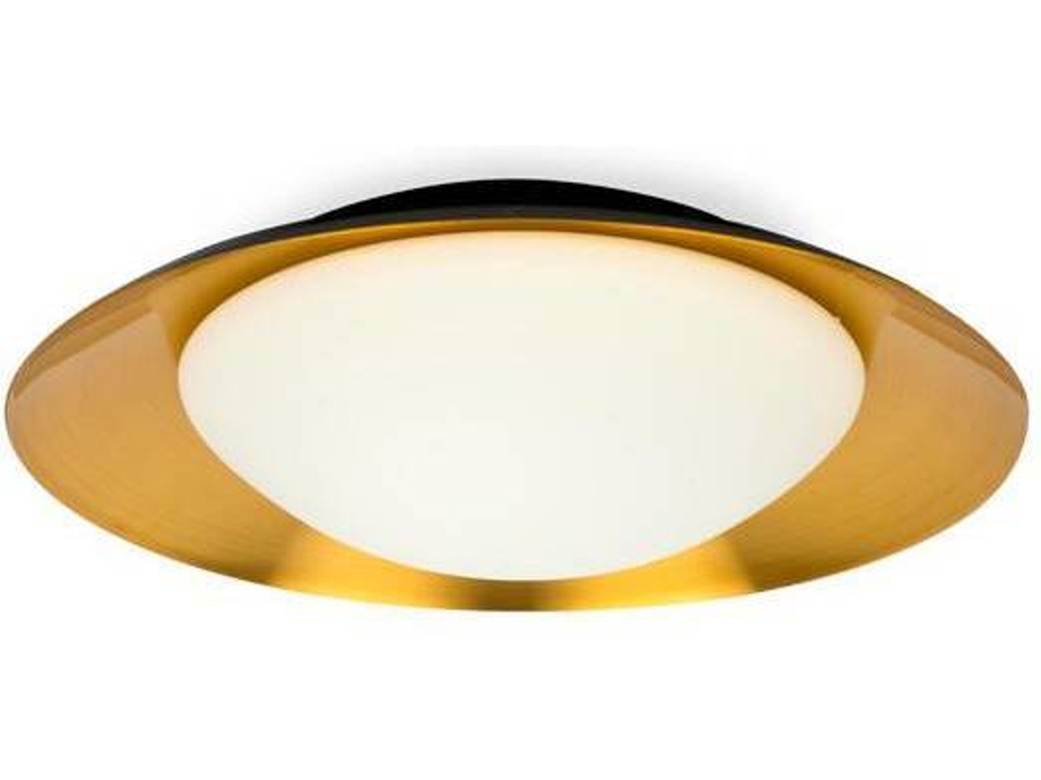 Plafon FARO BARCELONA Side (Bronze - LED - 15 W - Cristal Opala ...