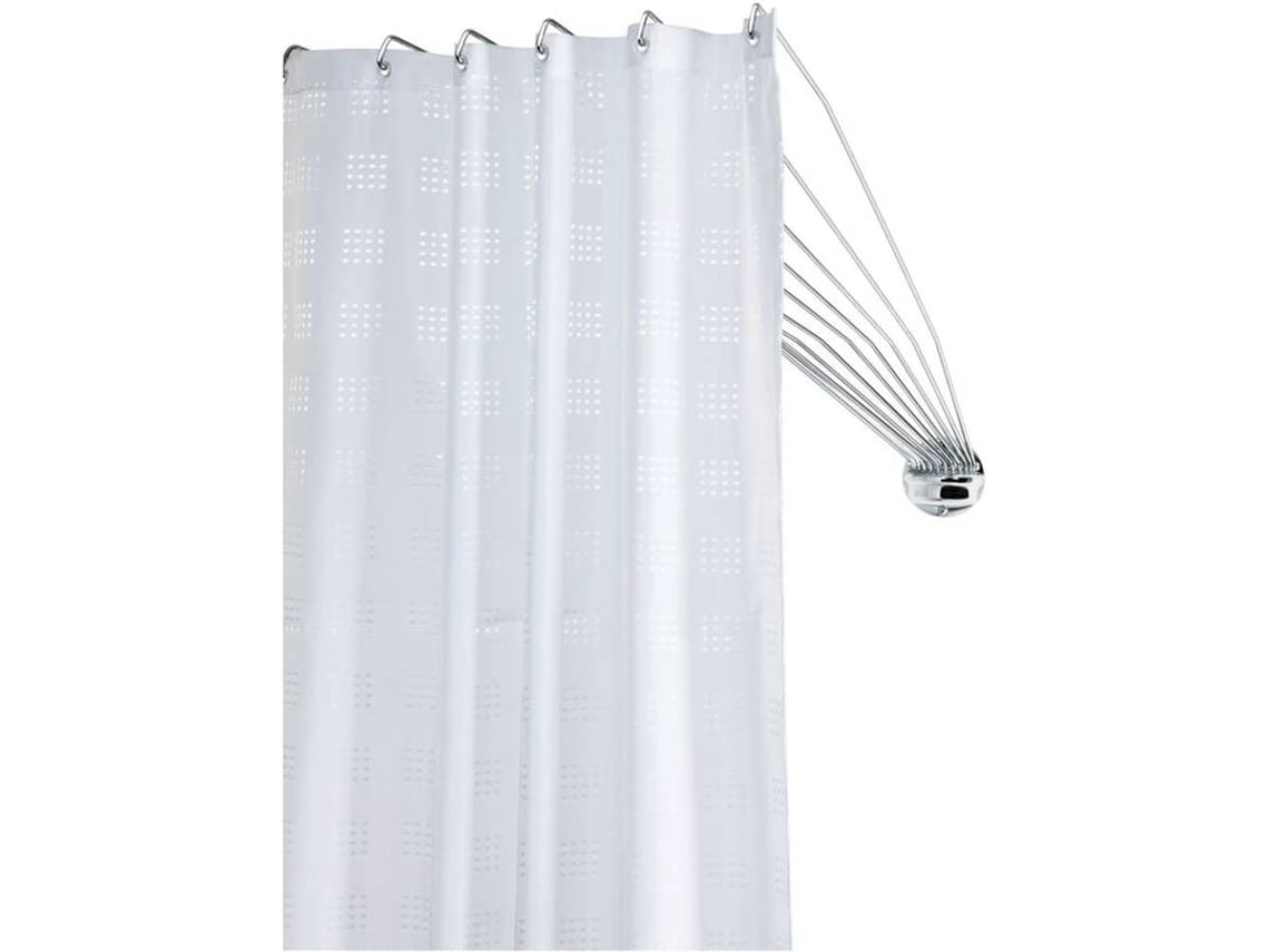 Sealskin Varão p/ cortina de duche canto estilo guarda-chuva cromado ...