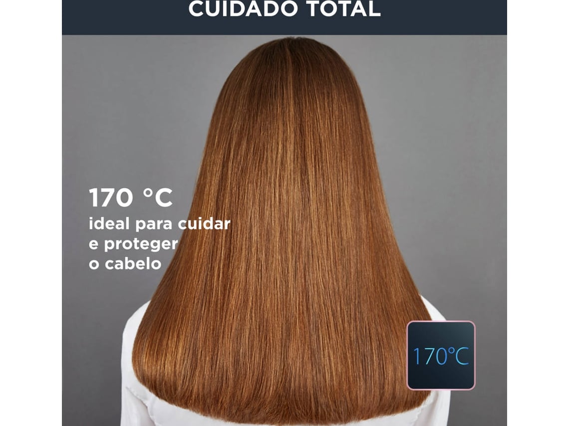 Alisador de Cabelo ROWENTA Volumizer SF4655F0 (Cerâmica - 140-210 ºC ...