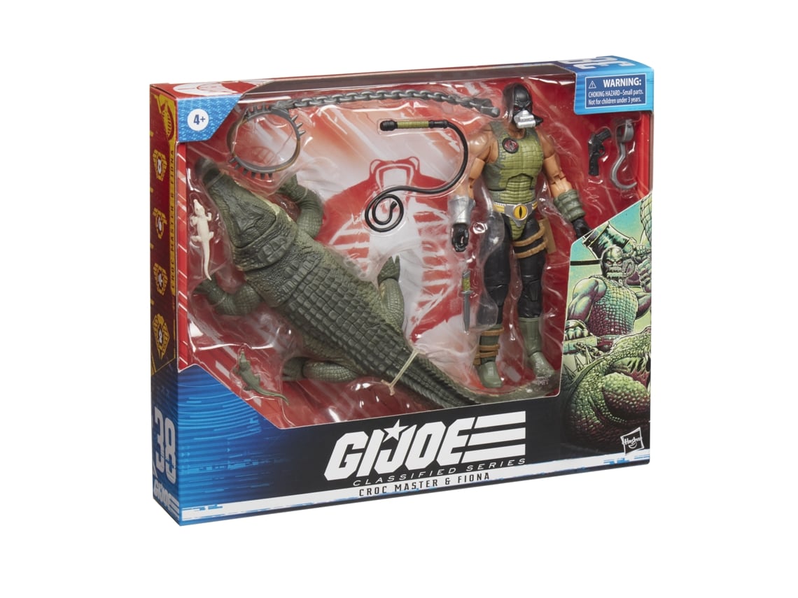 Figura de Ação GI JOE Classified Series Croc Master & Fiona | Worten.pt